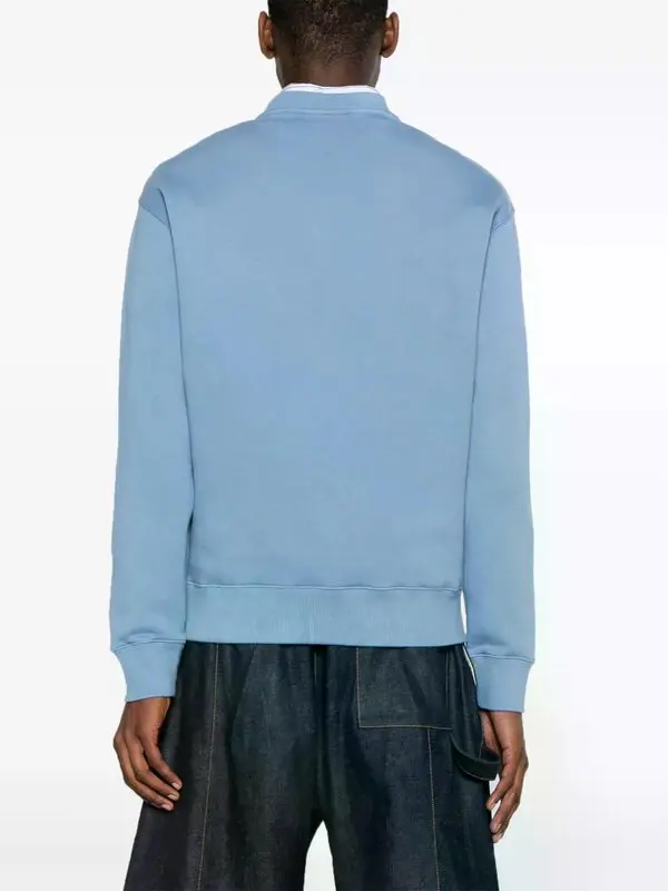 Maison Kitsuné Logo-patch Cotton Sweatshirt