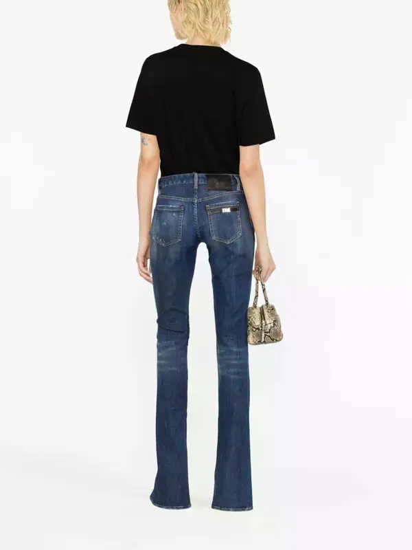 Dsquared2 Distressed Bootcut Jeans