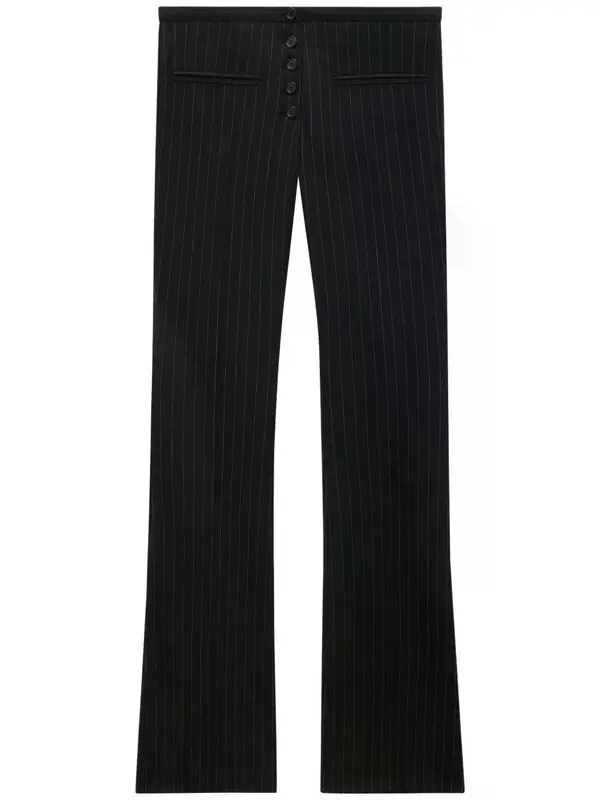 COURREGES Tailored Pinstripe Trousers