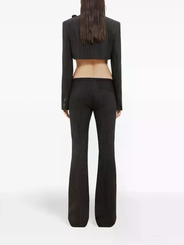 COURREGES Tailored Pinstripe Trousers