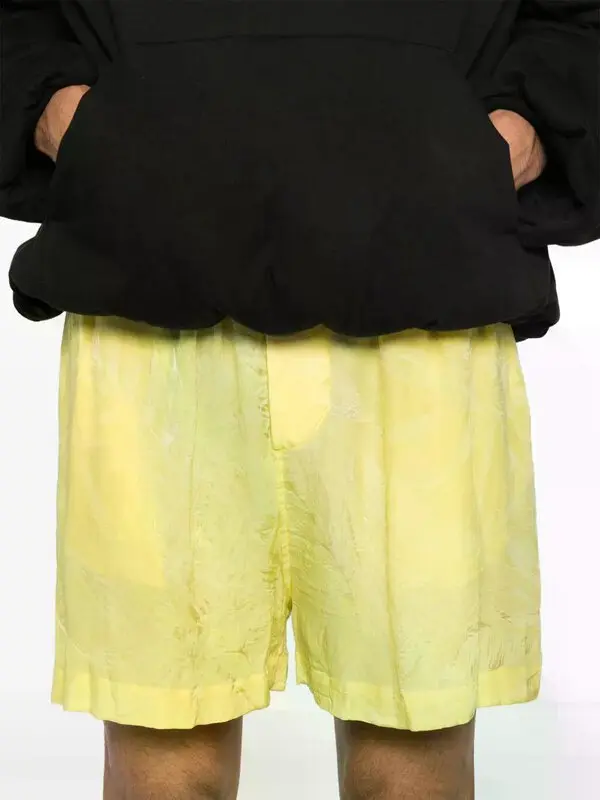 Balenciaga Crinkled Shorts