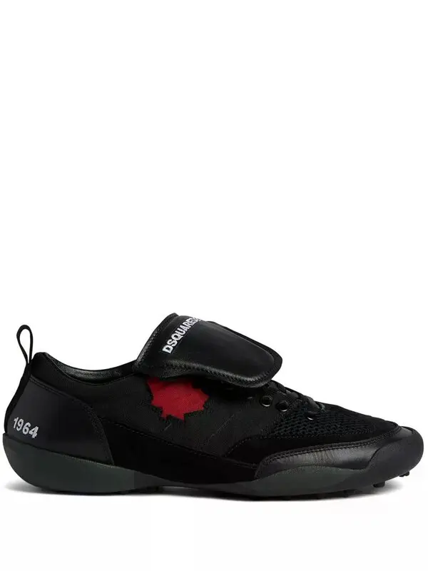 Dsquared2 Maple-leaf Leather Sneakers