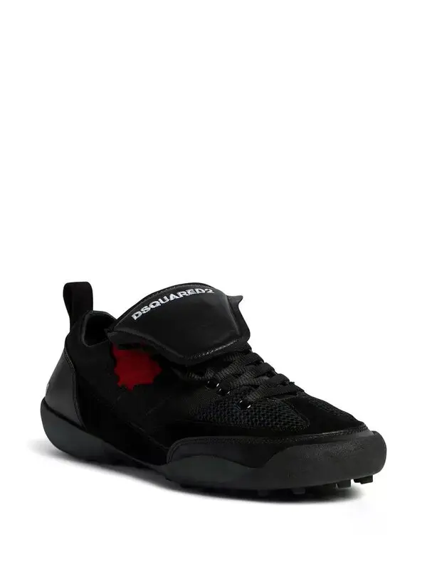 Dsquared2 Maple-leaf Leather Sneakers