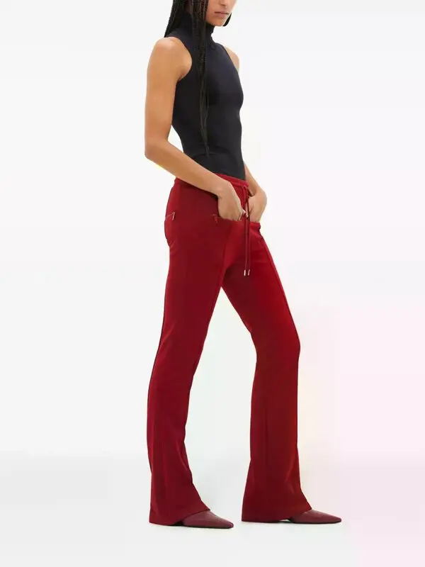 COURREGES Techno Jersey High-neck Bodysuit