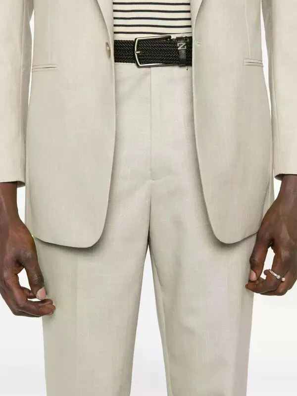 CARTER YOUNG Slub-texture Trousers