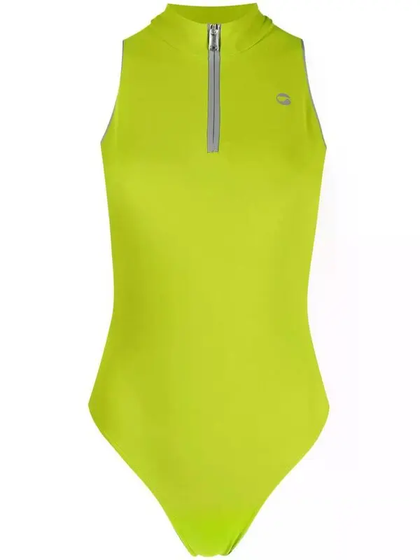 Coperni Logo-print Sleeveless Zipped Top