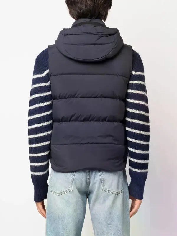 MOORER High-neck Padded Gilet