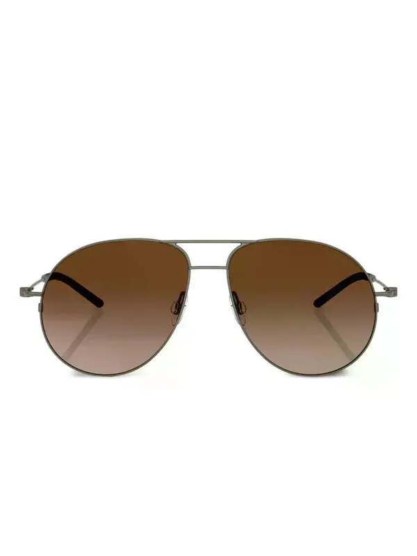 Moncler Round-frame Sunglasses - Grey