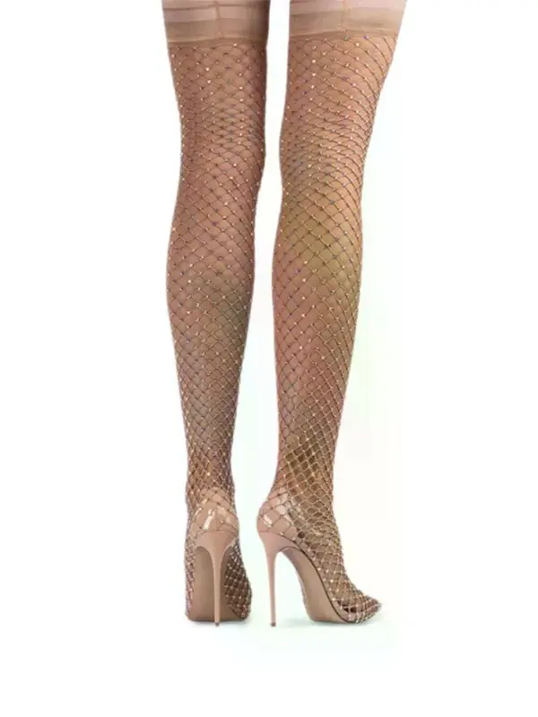 LE SILLA 120mm Gilda Thigh-high Boots - Pink