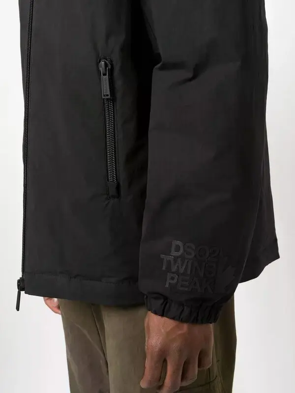 Dsquared2 High-neck Padded Jacket - Black