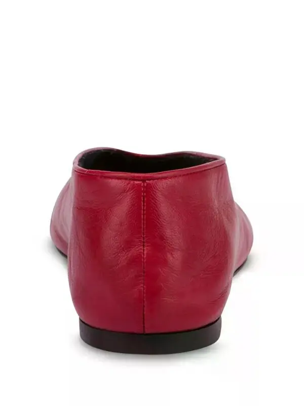 Moschino Nappa Ballerinas - Red