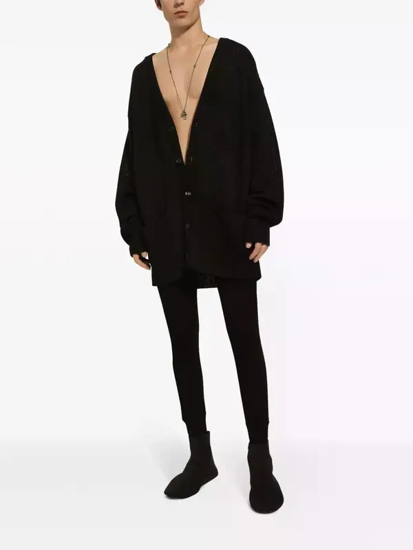 Dolce & Gabbana V-neck Cotton Cardigan