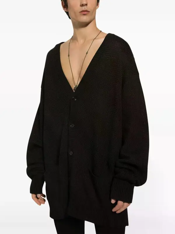 Dolce & Gabbana V-neck Cotton Cardigan