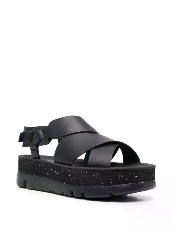Camper Oruga Up Platform Sandals