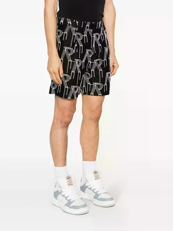 REPRESENT Initial-embroidered Tailored Shorts