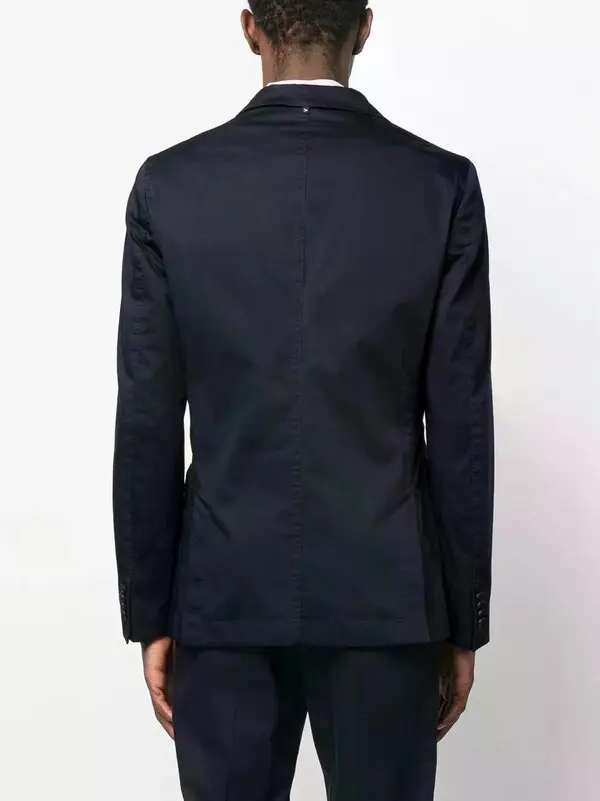 BOSS V-neck Classic Blazer - Blue