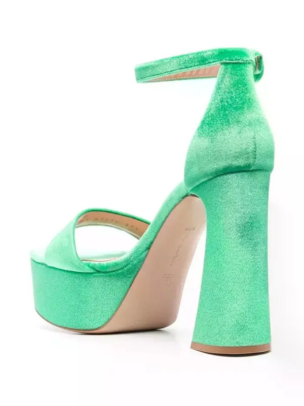 GIANVITO ROSSI Holly 125mm Chenille Sandals