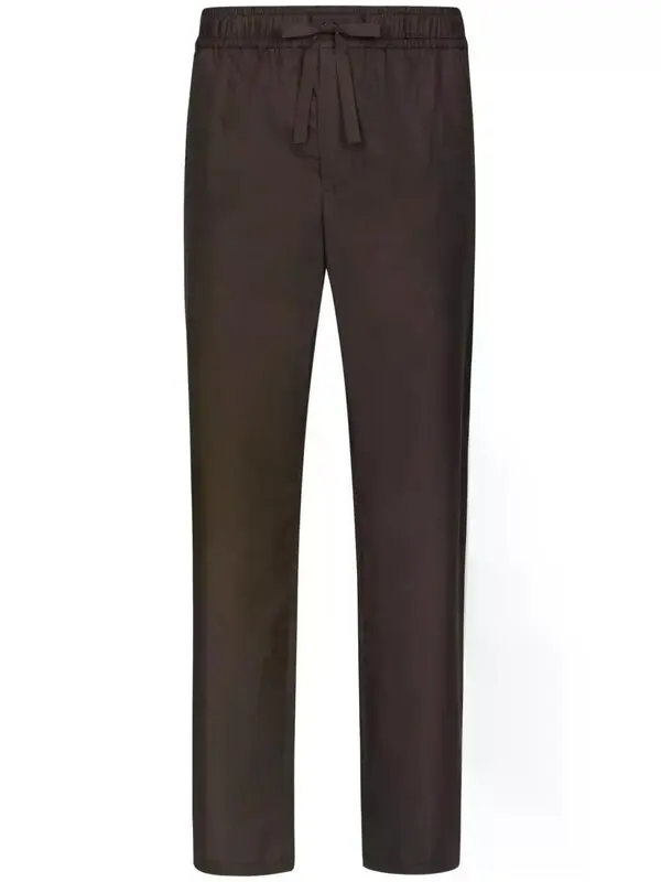 Dolce & Gabbana Straight-leg Cotton Trousers