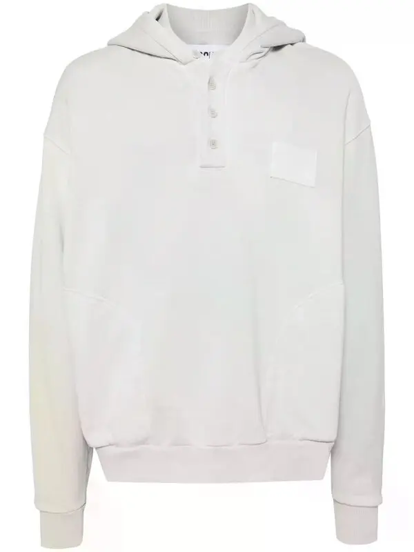 Moschino Logo Patch Hoodie