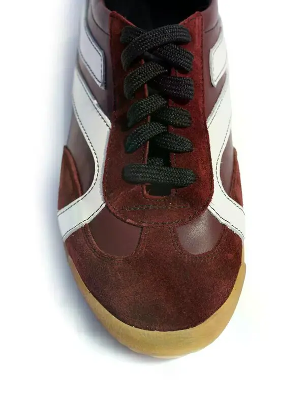 Proenza Schouler Lambskin Track Trainers - Red