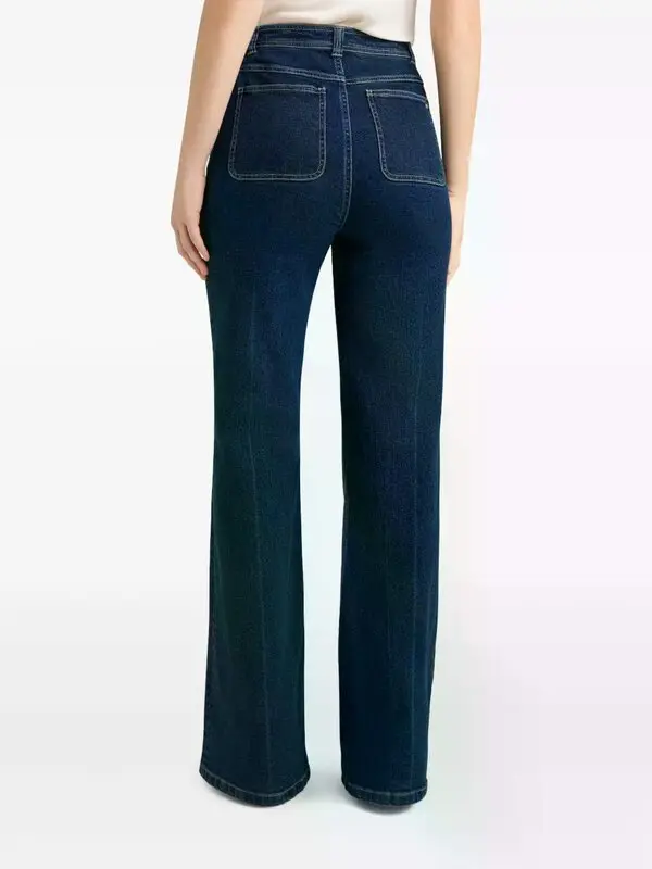 Cinq À Sept Dorothea High-waist Flared Jeans