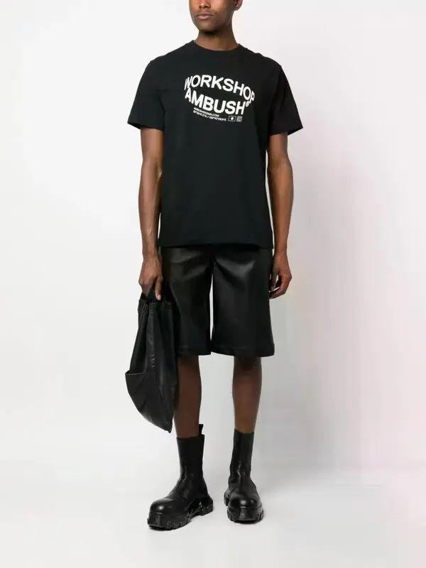 AMBUSH Logo-print Cotton T-shirt