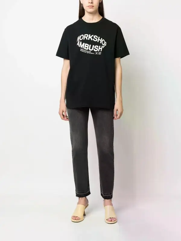 AMBUSH Logo-print Cotton T-shirt