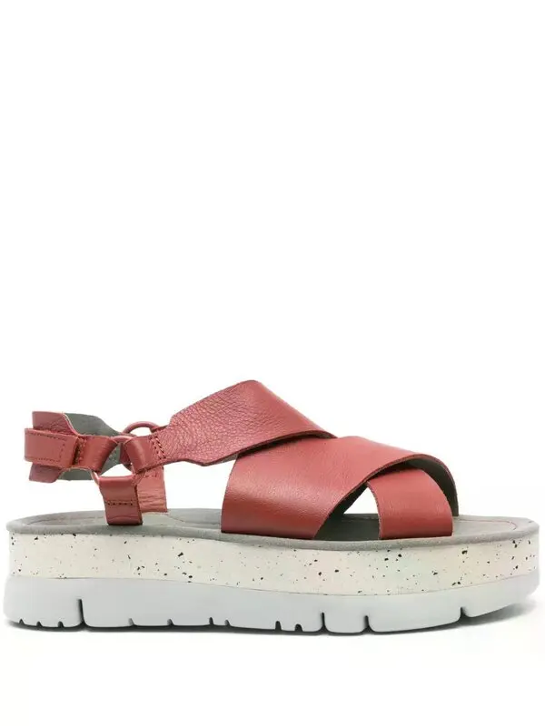 Camper Oruga Up Leather Sandals