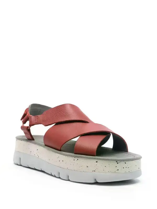 Camper Oruga Up Leather Sandals