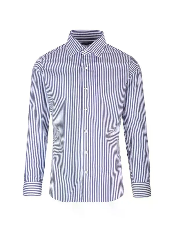 BARBA NAPOLI Striped Shirt