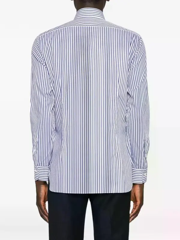 BARBA NAPOLI Striped Shirt