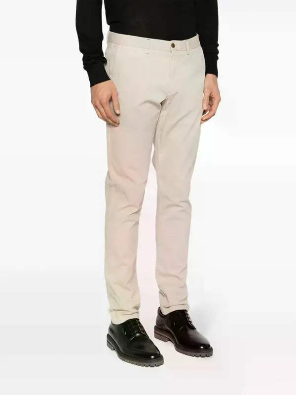HACKETT Slim-leg Cotton Chinos - Brown