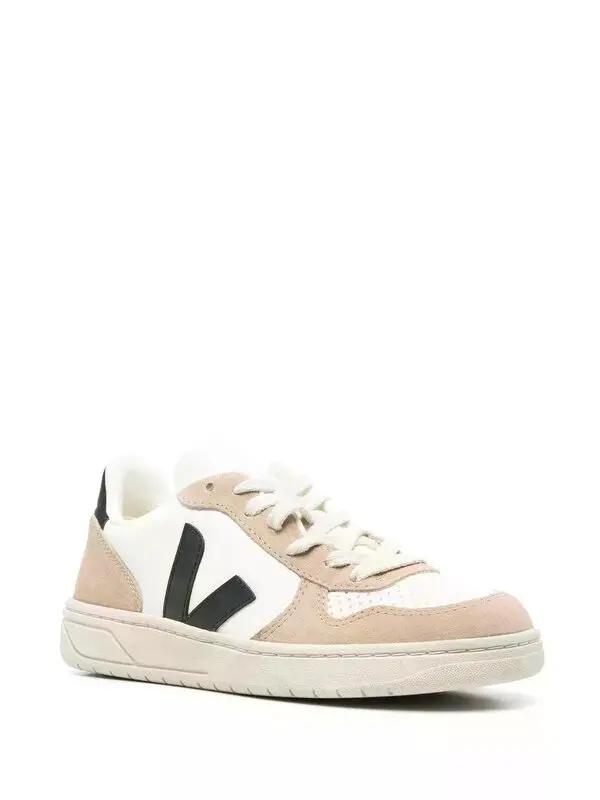 VEJA V-10 Chromefree Low-top Sneakers - Neutrals