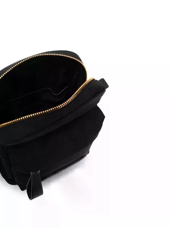 TOM FORD Logo-patch Zip-up Messenger Bag