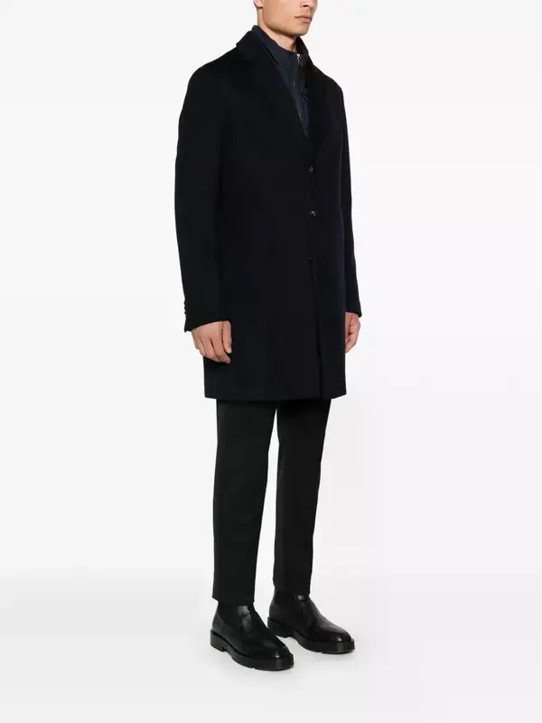 BARBA NAPOLI Virgin Wool-cashmere Blend Coat