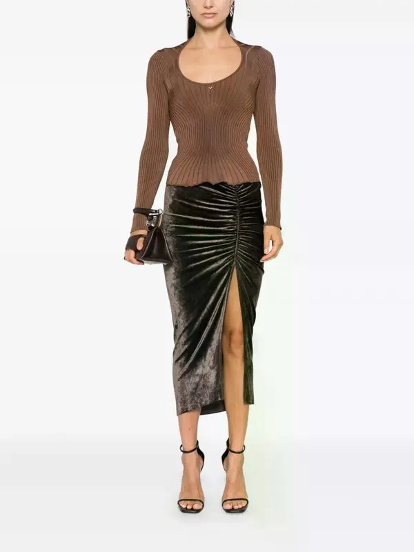 Rick Owens Svita Midi Skirt