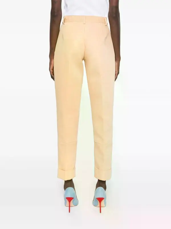 PAPA OPPONG Metallic-threading Trousers