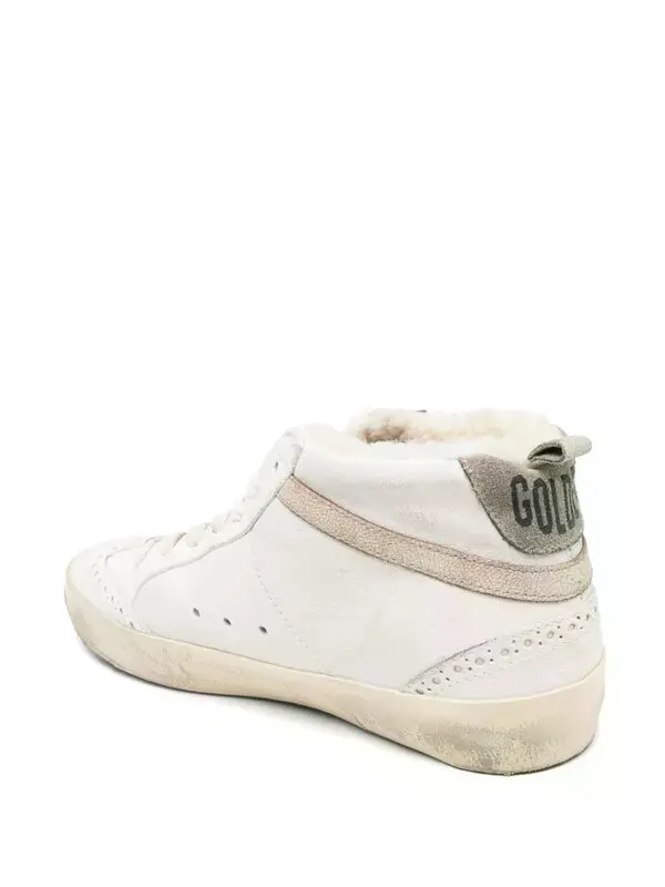 GOLDEN GOOSE Mid Star Nappa Leather Sneakers