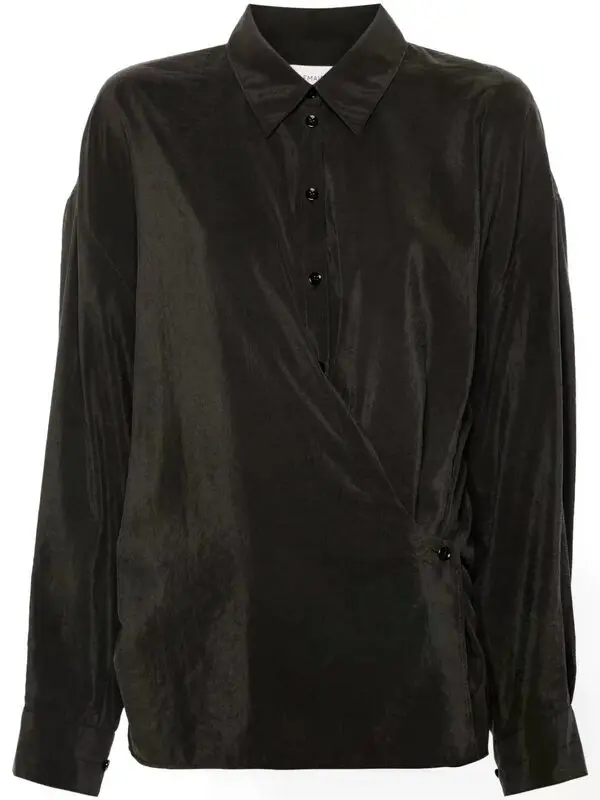 LEMAIRE Twisted Straight-collar Shirt