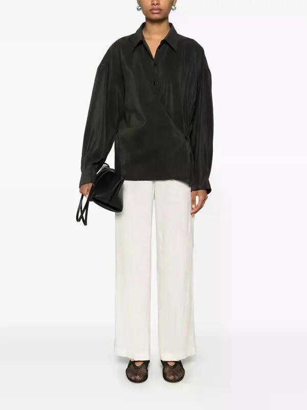 LEMAIRE Twisted Straight-collar Shirt