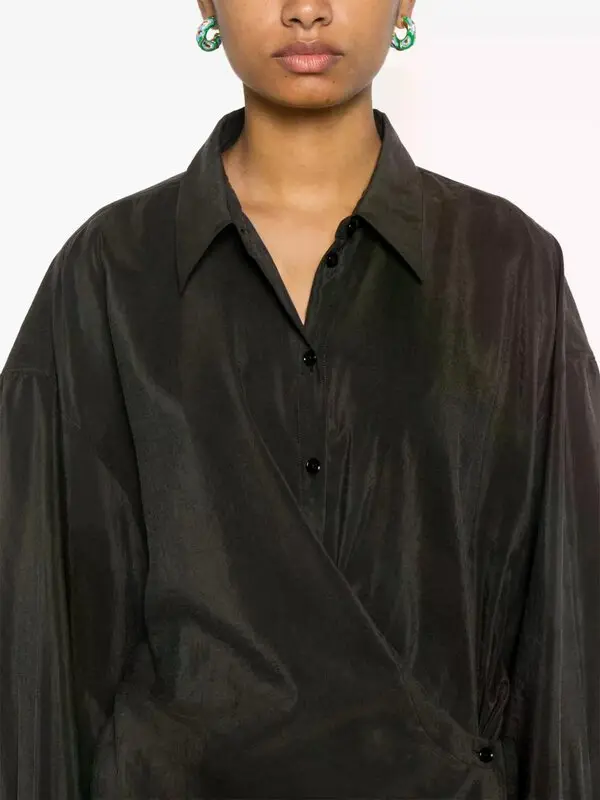 LEMAIRE Twisted Straight-collar Shirt