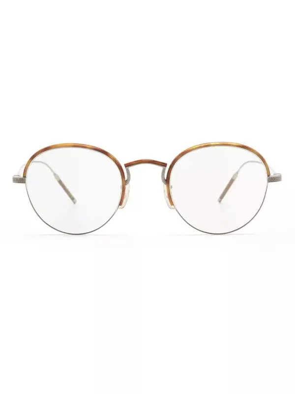 Oliver Spencer Tk-6 Round-frame Glasses