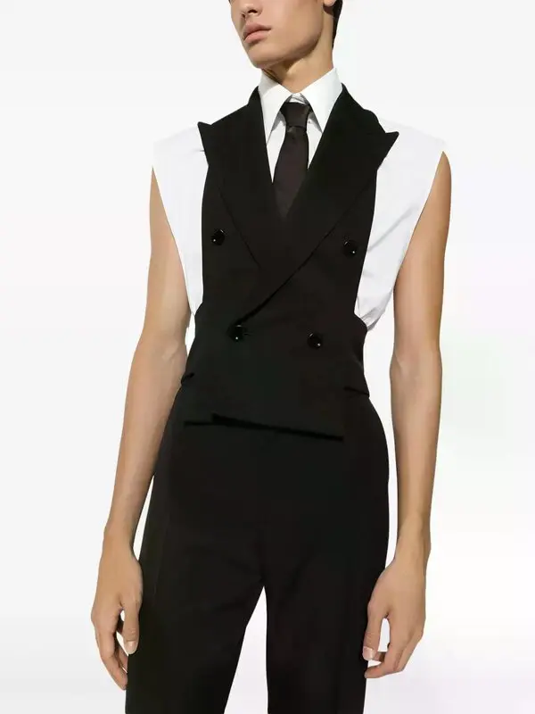 Dolce & Gabbana Open-back Waistcoat