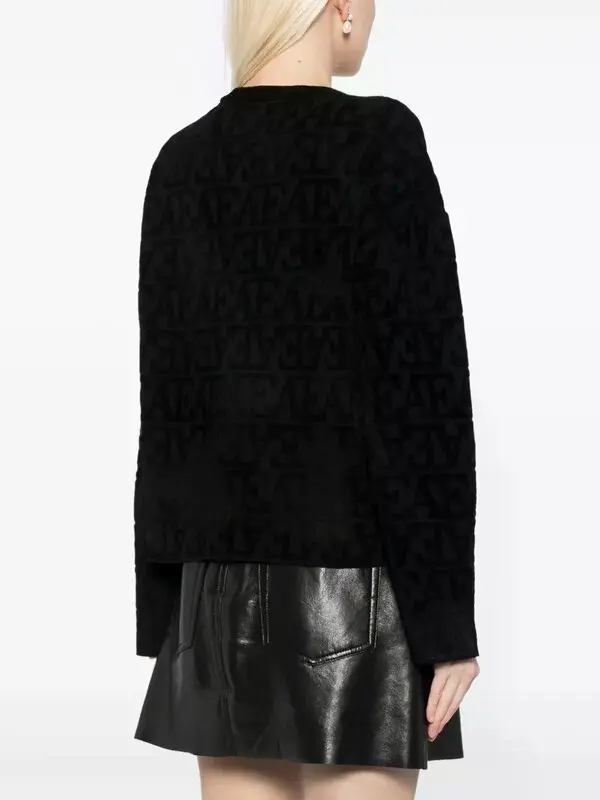 Emporio Armani Logo Pattern Jumper