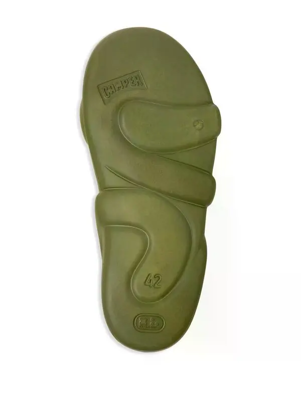 Camper Kobarah Slingback Slides - Green