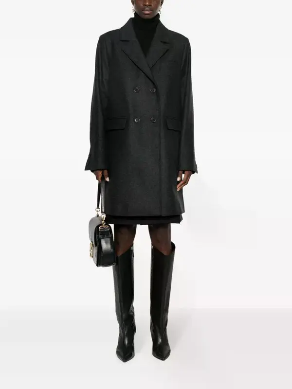SKALL STUDIO Recycled Wool Double-breasted Coat