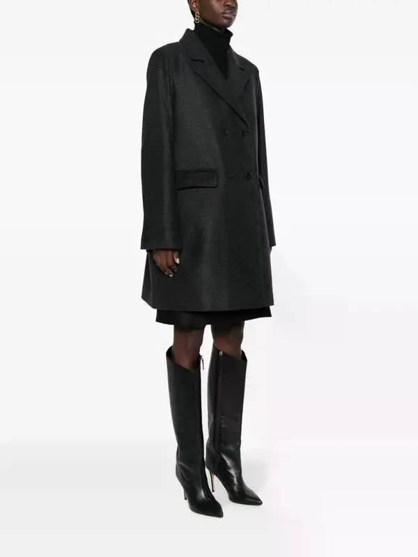 SKALL STUDIO Recycled Wool Double-breasted Coat