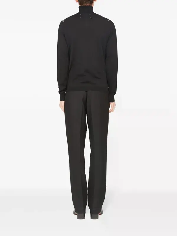 MAISON MARGIELA High-neck Merino-wool Sweater