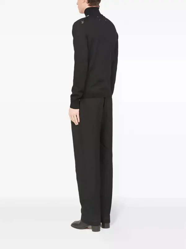 MAISON MARGIELA High-neck Merino-wool Sweater