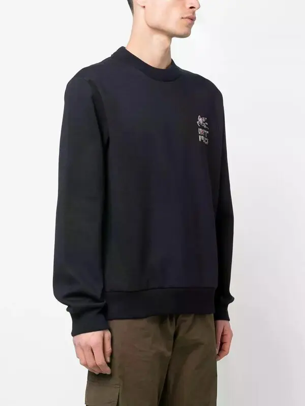 Etro Logo-print Cotton Sweater
